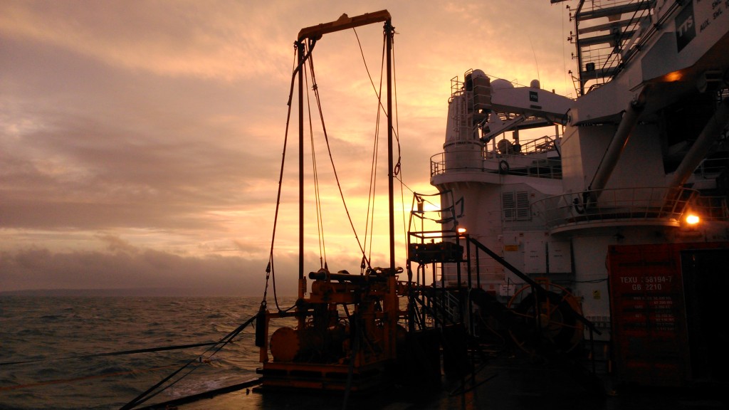 GeoAce staff take part on the offshore geotechnical survey for FABLINK ...